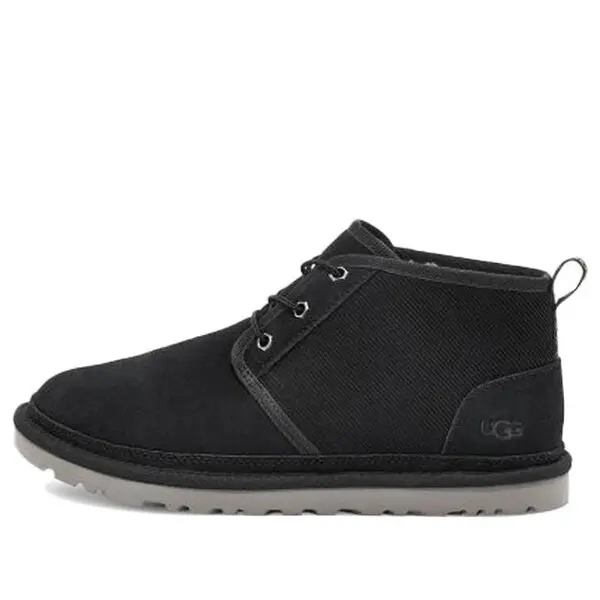 UGG Neumel Corduroy Short Boots - Black