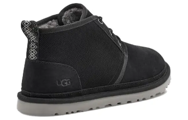 UGG Neumel Corduroy Short Boots - Black