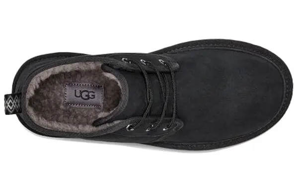 UGG Neumel Corduroy Short Boots - Black