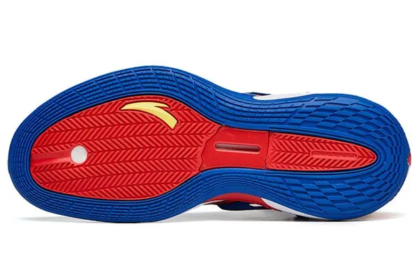 ANTA Gh3 Athletic Sneakers - White/blue/red