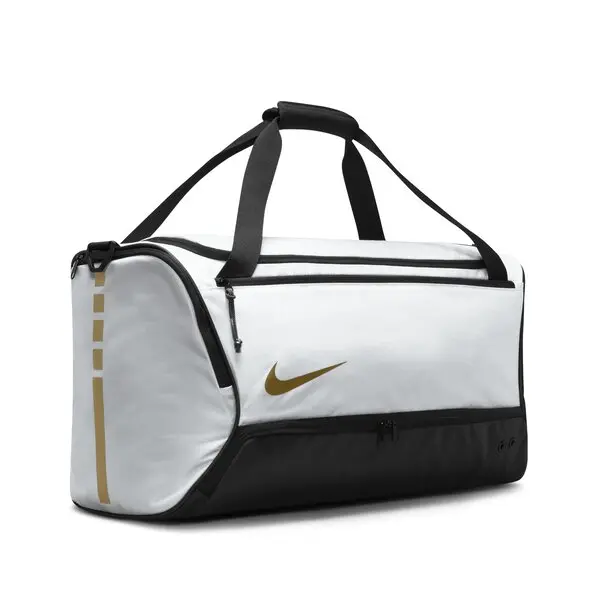 Nike Hoops Elite 57l Basketball Training Duffle Bag - White/black
