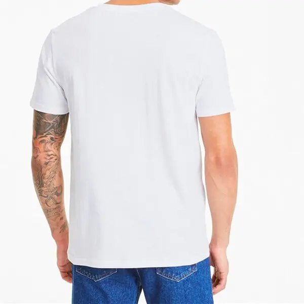 PUMA Graphic Box Logo Printed Short Sleeve Tee