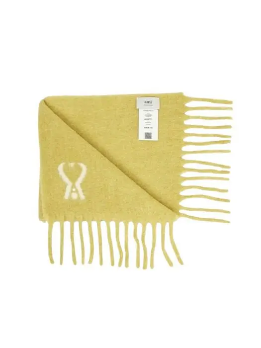 AMI Paris Alpaca Wool Muffler