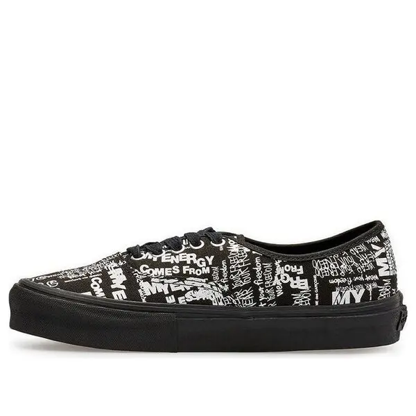 VANS Comme Des Garcons X Authentic Lx 'graffiti - Black