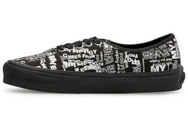 VANS Comme Des Garcons X Authentic Lx 'graffiti - Black