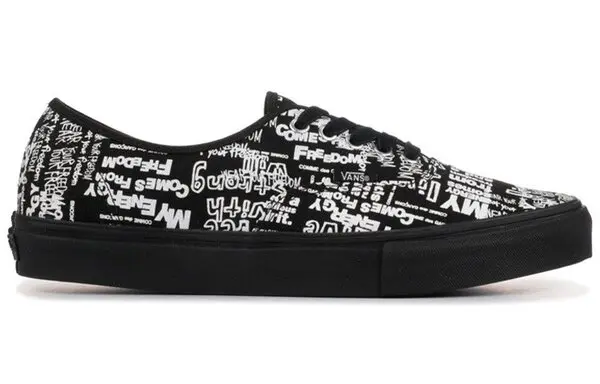 VANS Comme Des Garcons X Authentic Lx 'graffiti - Black
