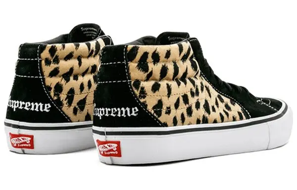 VANS Supreme X Sk8-mid Pro 'cheetah Velvet