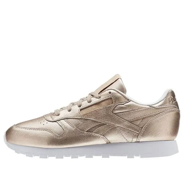 REEBOK Classic Leather Sneakers - Gold