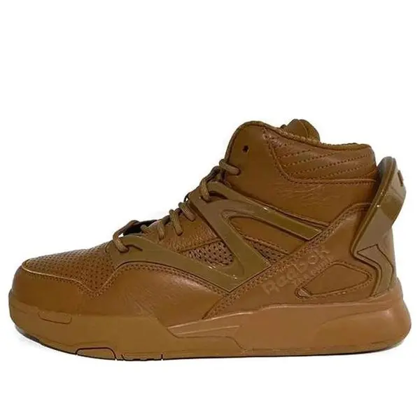 REEBOK Juun.j X Pump Omni Zone 2 "wild " Leather High-top Sneakers - Brown