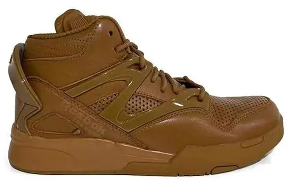 REEBOK Juun.j X Pump Omni Zone 2 "wild " Leather High-top Sneakers - Brown