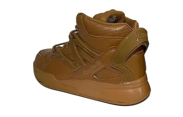 REEBOK Juun.j X Pump Omni Zone 2 "wild " Leather High-top Sneakers - Brown