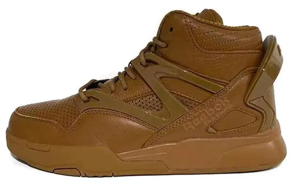 REEBOK Juun.j X Pump Omni Zone 2 "wild " Leather High-top Sneakers - Brown