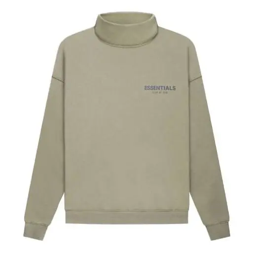Fear Of God Pullover Mock Neck Sweatshirt - Green