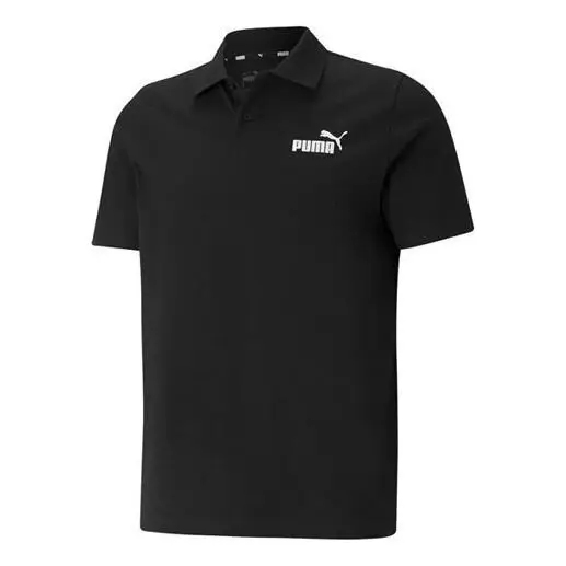 PUMA Ess Pique Polo Shirt - Black