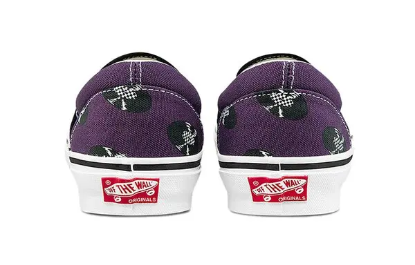 VANS Wacko Maria X Og Classic Slip-on 'purple Records - Brown