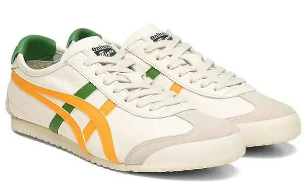 Onitsuka Tiger Mexico 66 Lace-up Sneakers - Cream/citrus