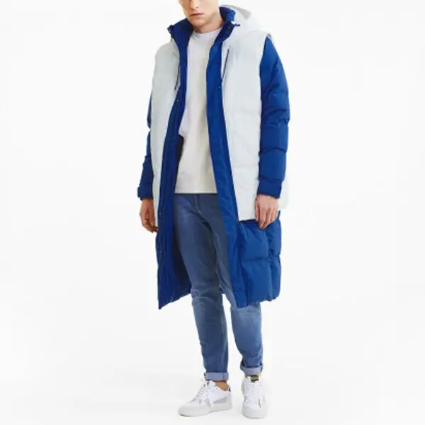 PUMA Layer Down Jacket - Blue/white