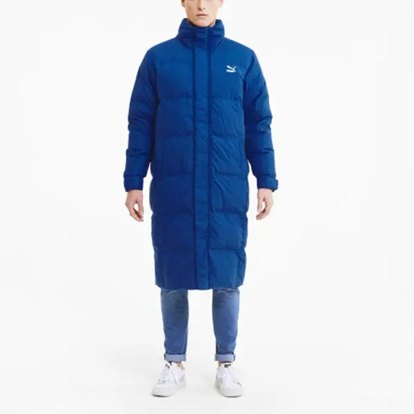 PUMA Layer Down Jacket - Blue/white