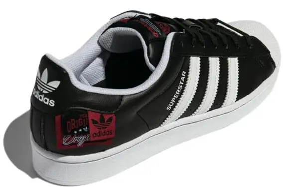 Adidas Originals Superstar Sneakers - Black/white/red