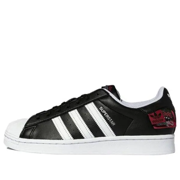Adidas Originals Superstar Sneakers - Black/white/red