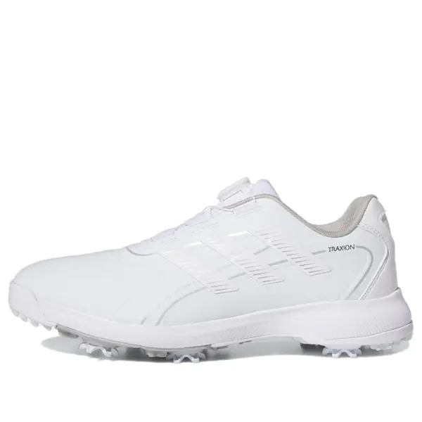 Adidas Traxion Lite Boa 24 Golf Shoes - Cloud White