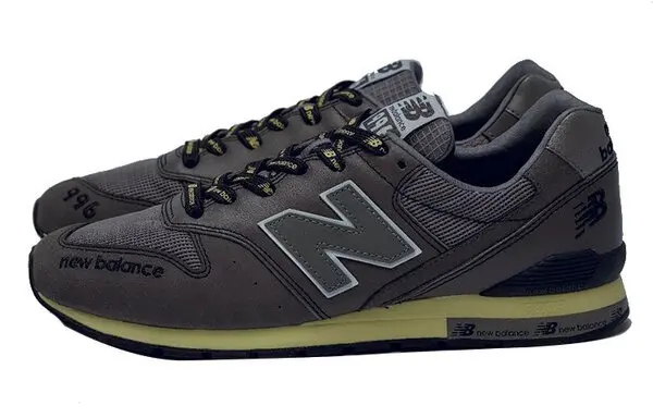 NEW BALANCE N.hoolywood X 996 Low Top Sneakers - Brown/gray