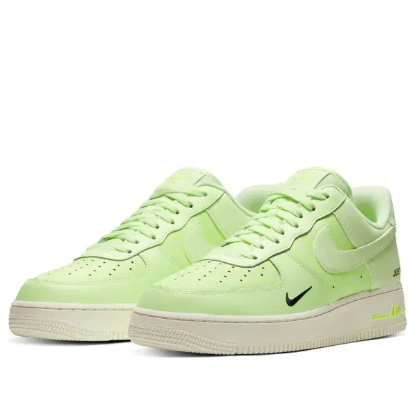 Nike Force 1 Low 'just Do It Barely Volt' Sneakers