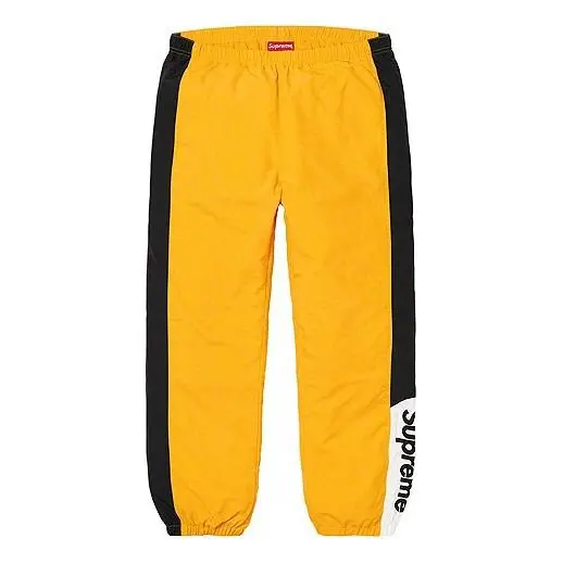 Supreme Side Logo Track Pant - Yellow