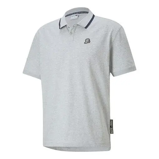 PUMA Team Polo Tee 'grey