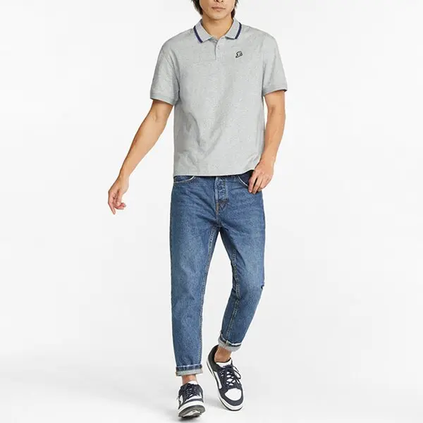 PUMA Team Polo Tee 'grey