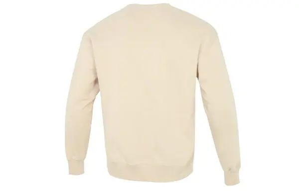PUMA Team Crew Logo Sweatshirt - Beige/black