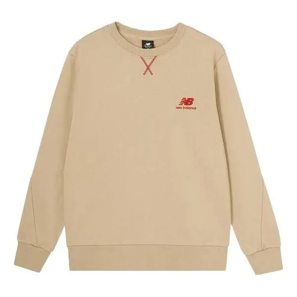 NEW BALANCE Athletics French Terry Crewneck - Brandon Beige