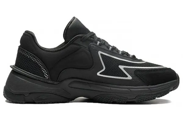 LI-NING Retro Box Sneakers - Black/white