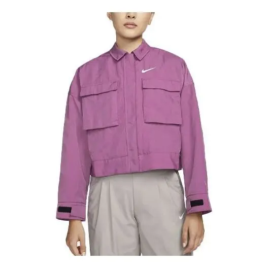 Nike Essential Woven Jacket - Red