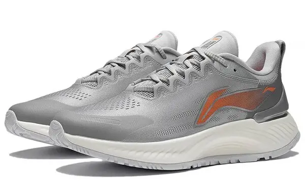 LI-NING Yueying Element Arhs007-3 Athletic Sneakers - Grey/white/orange