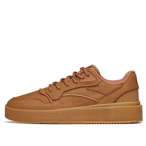ANTA Lifestyle Lace-up Sneakers - Tan