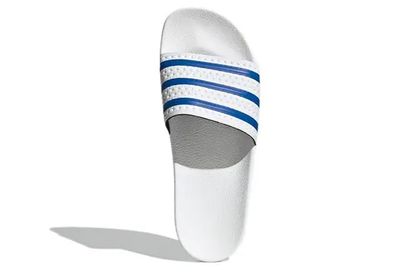 Adidas Originals Adilette Slides - White/blue