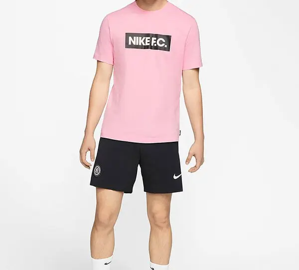 Nike Fc T-shirt 'pink