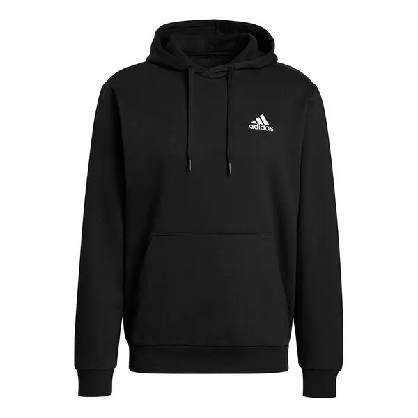 Adidas Feelcozy Hooded Sweatshirt With Logo Detail