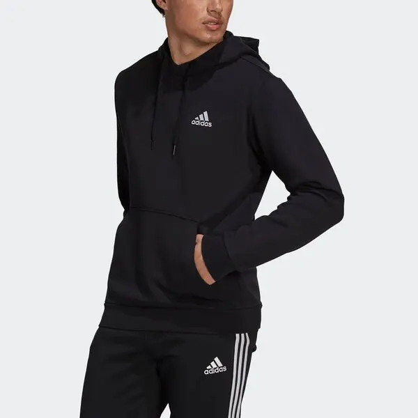 Adidas Feelcozy Hooded Sweatshirt With Logo Detail
