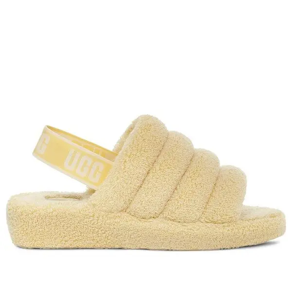 UGG Fluff Yeah Terry Slingback Sandals