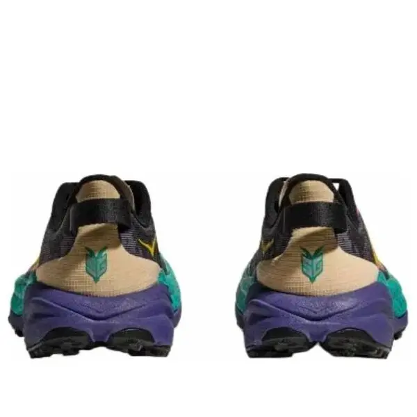 Hoka One One Speedgoat Athletic Sneakers - Oatmeal/mountain Iris