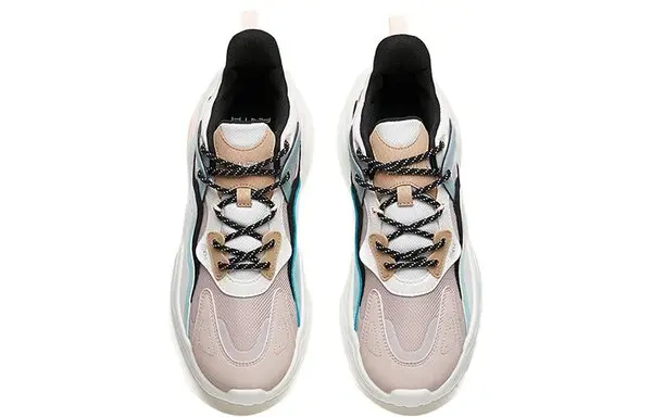 ANTA Mix4 Low Top Sneakers - Grey/white/black