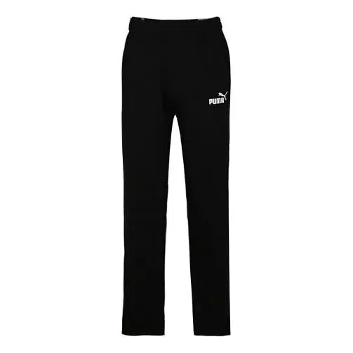 PUMA Ess Logo Op Sweat Pants - Black