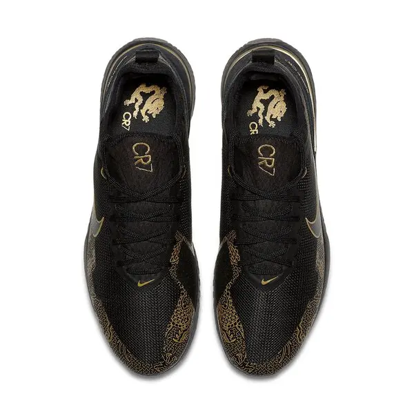 Nike Fc Cr7 " Gold" Low Top Sneakers - Black