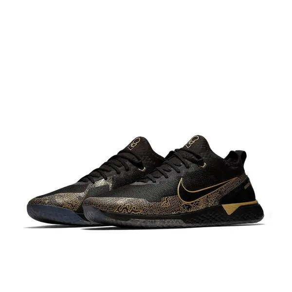Nike Fc Cr7 " Gold" Low Top Sneakers - Black