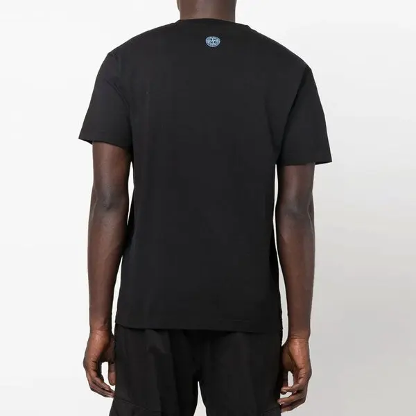 Stone Island Blurred Logo T-shirt