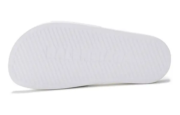Balenciaga Pool Slides With Logo Detail - White/black