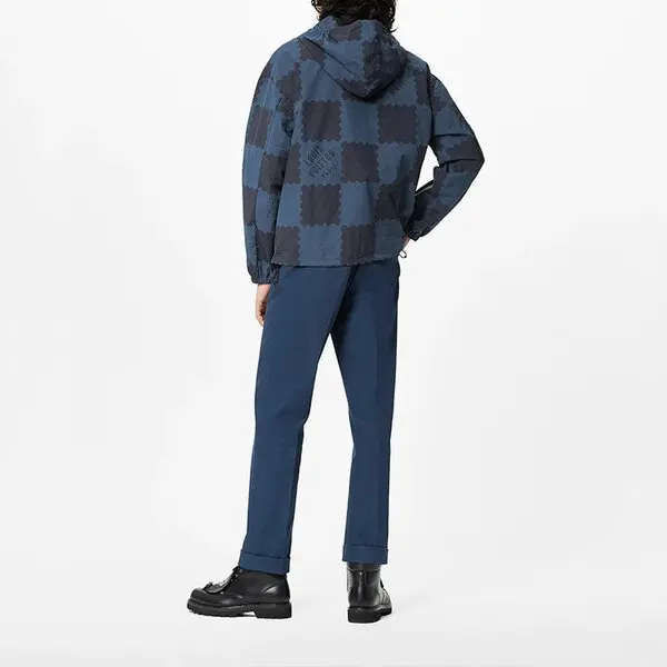 LOUIS VUITTON X Nigo2 Crossover Lv2 Ss22 Grid Drawstring Hoodie