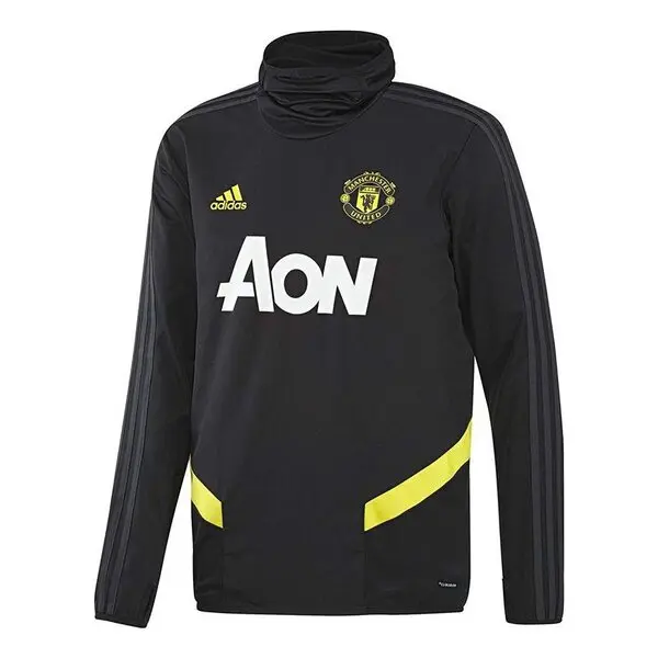 Adidas Manchester United Fc 19/20 Training Top - Black